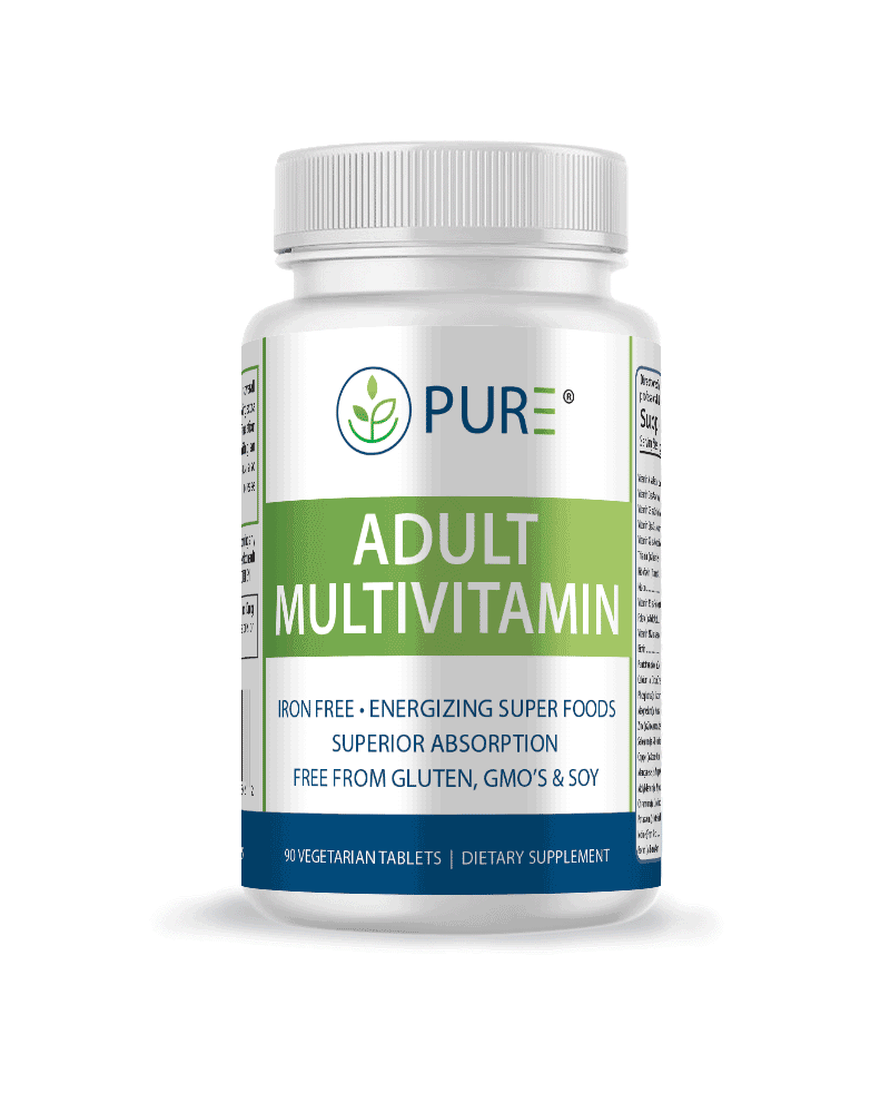 Adult Multivitamin | Adult Multivitamin Vegetarian Tablets – Pure ...