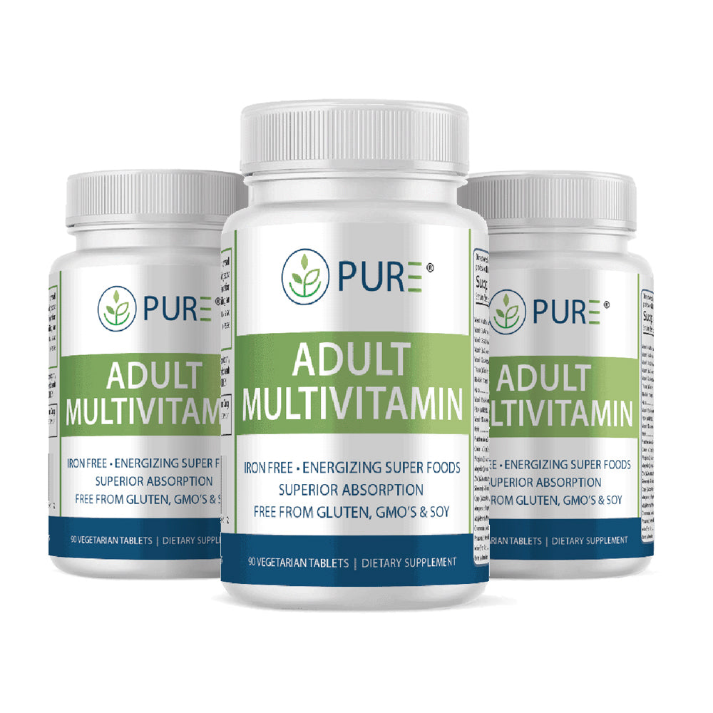 Adult Multivitamin | Adult Multivitamin Vegetarian Tablets – Pure ...